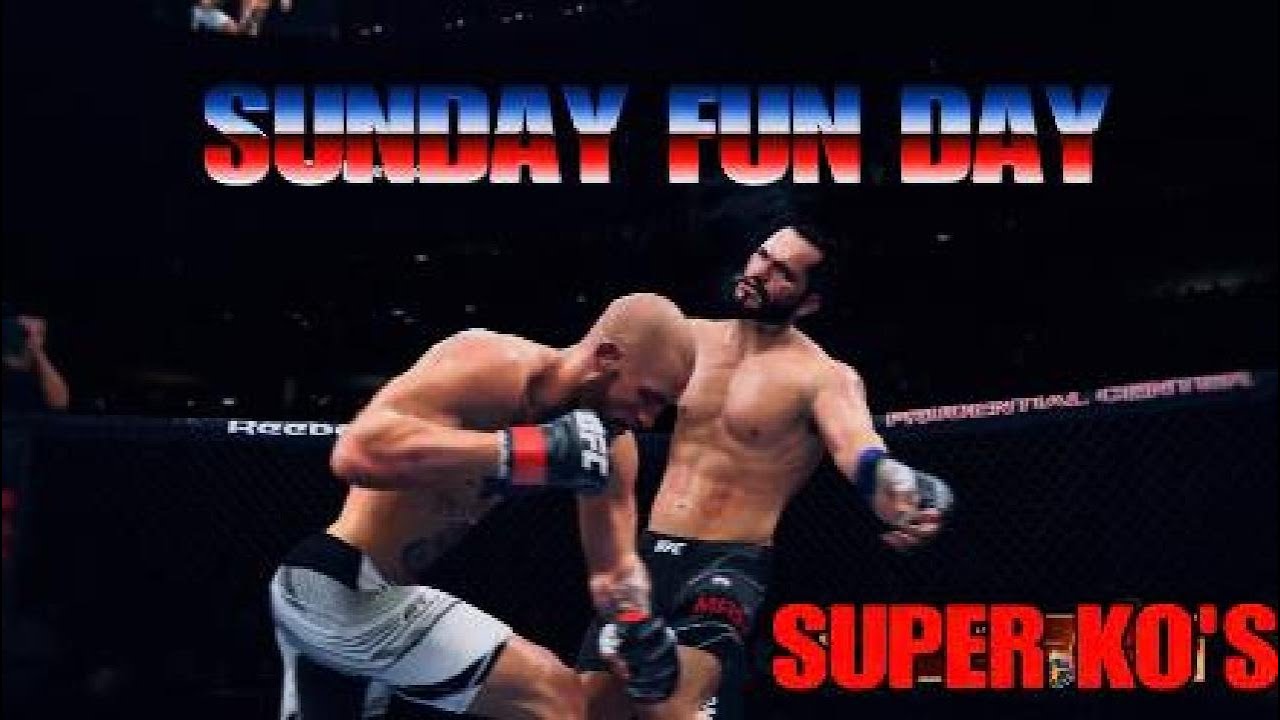 UFC 4 SUNDAY FUN DAY - YouTube