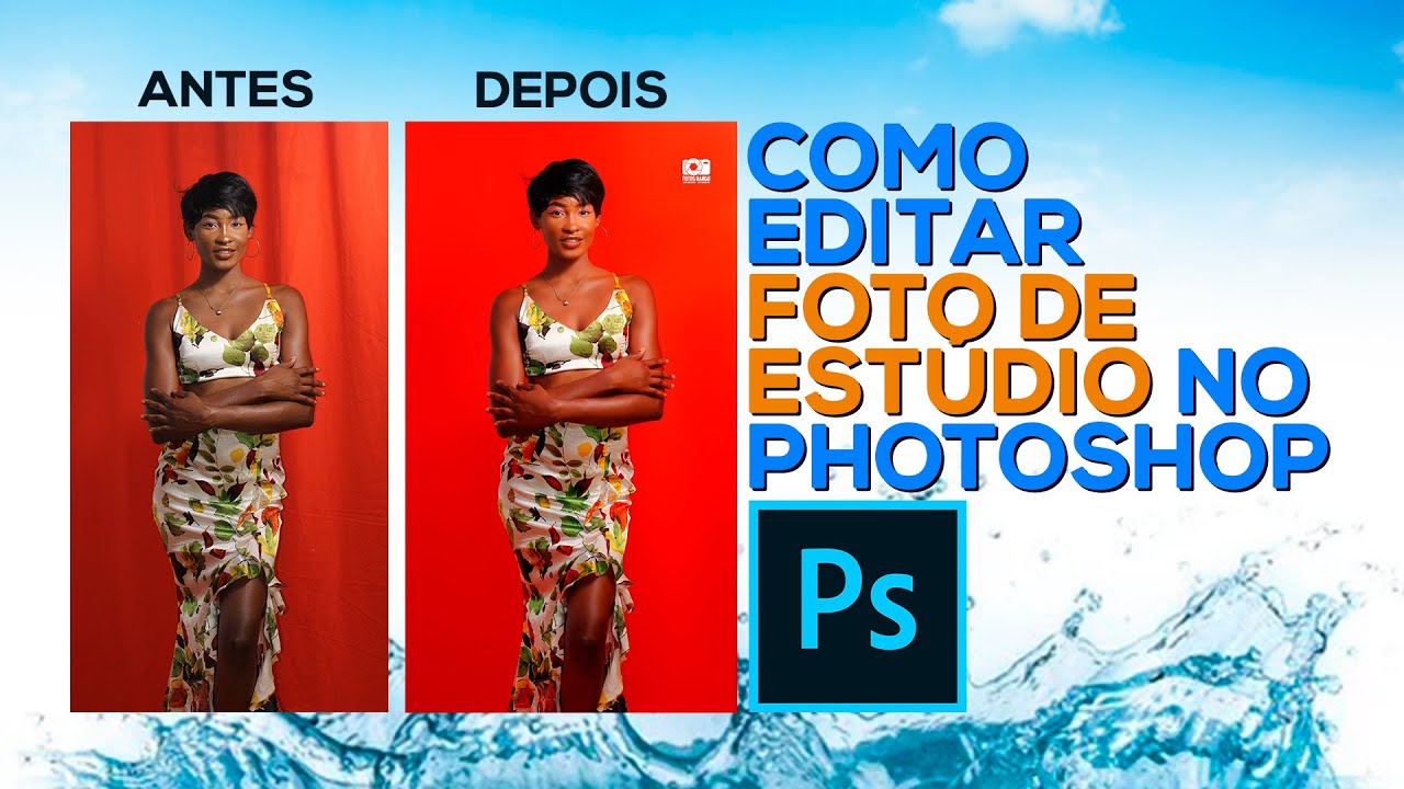 Como Editar Fotos de Estudio Rápido no Photoshop Edição Básica - YouTube
