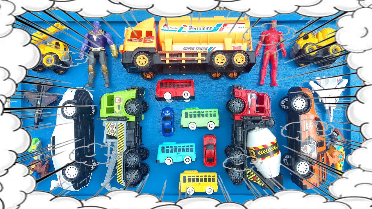 Mobil mobilan, Mobil Balap, Excavator, Truk Pasir, Truk Oleng, Kereta ...