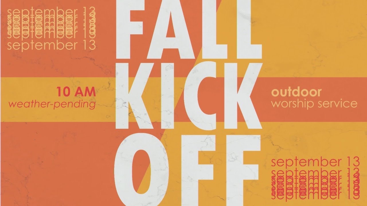 Fall Kick Off Outdoor Service | Fox Valley Church - YouTube