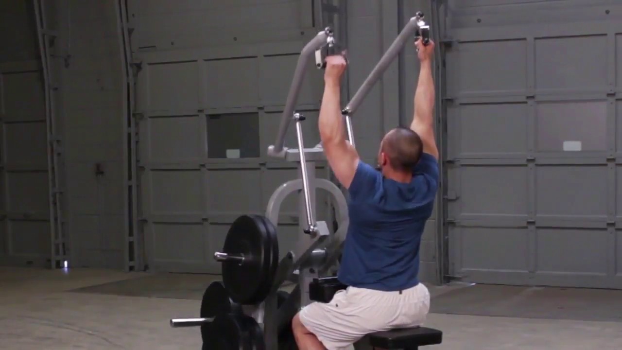 Lat Machine Exercises - YouTube