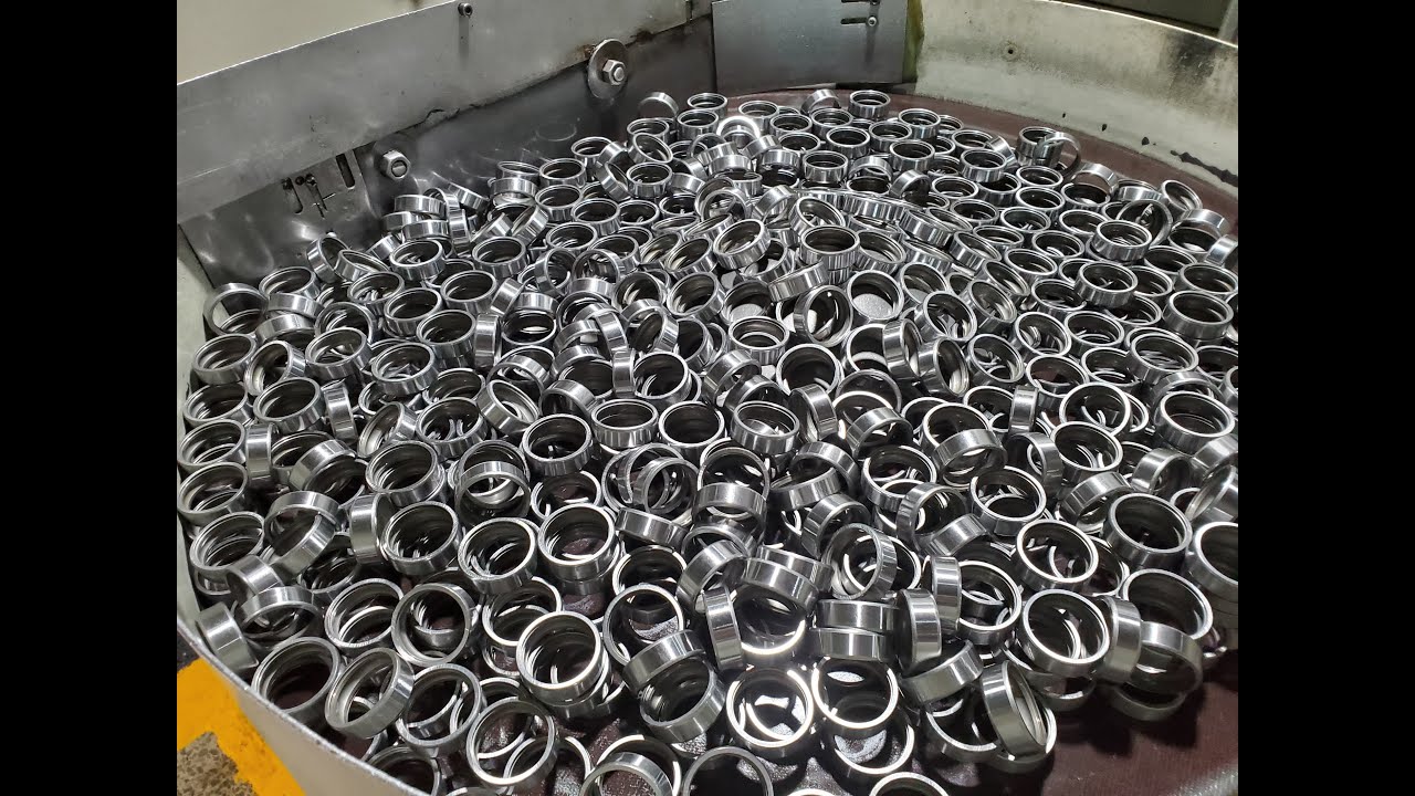 Bearing Production Process One - YouTube