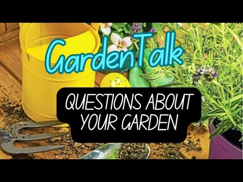Garden Talk: Questions about Your Garden - YouTube