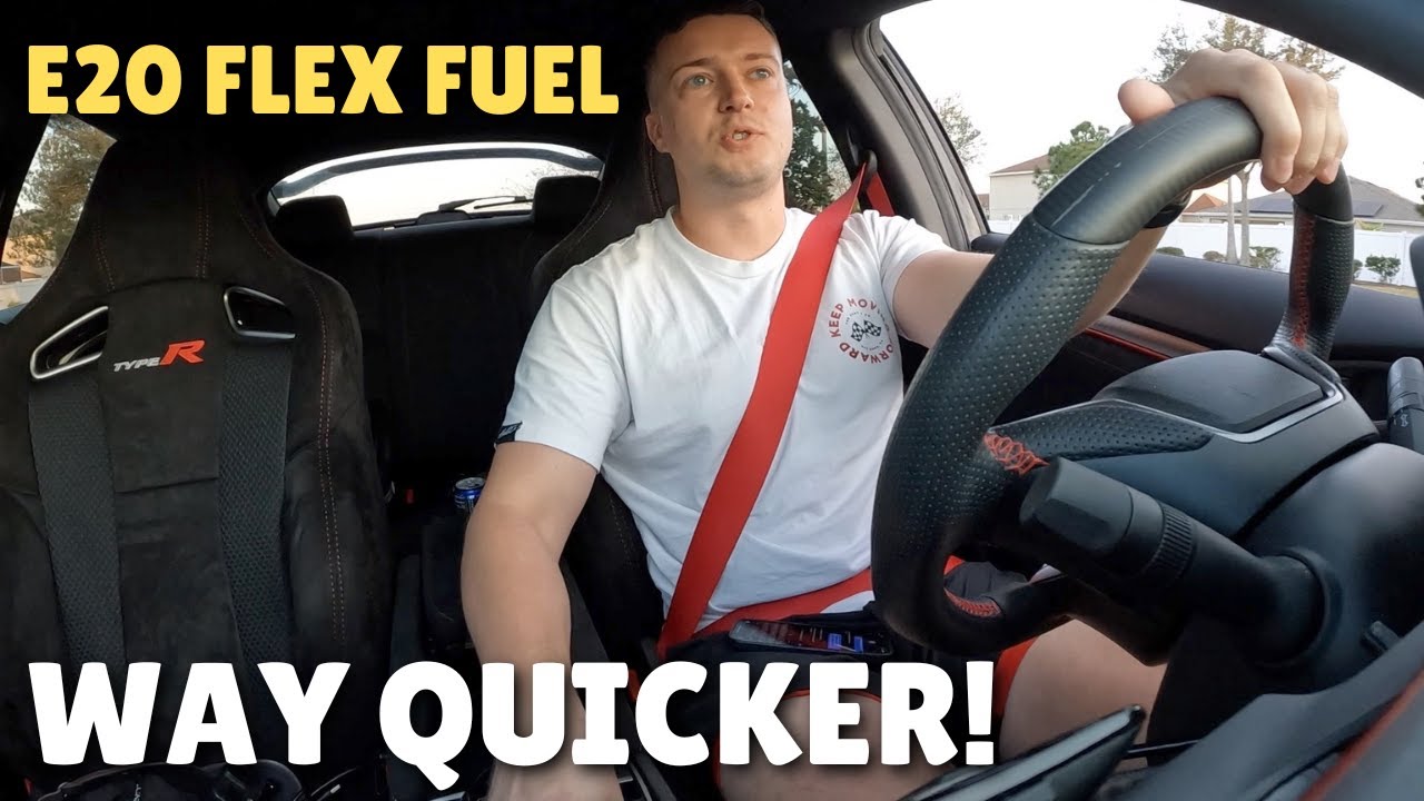 Civic Type R Phearable Stage 3 FLEX FUEL TUNE First Impressions! - YouTube