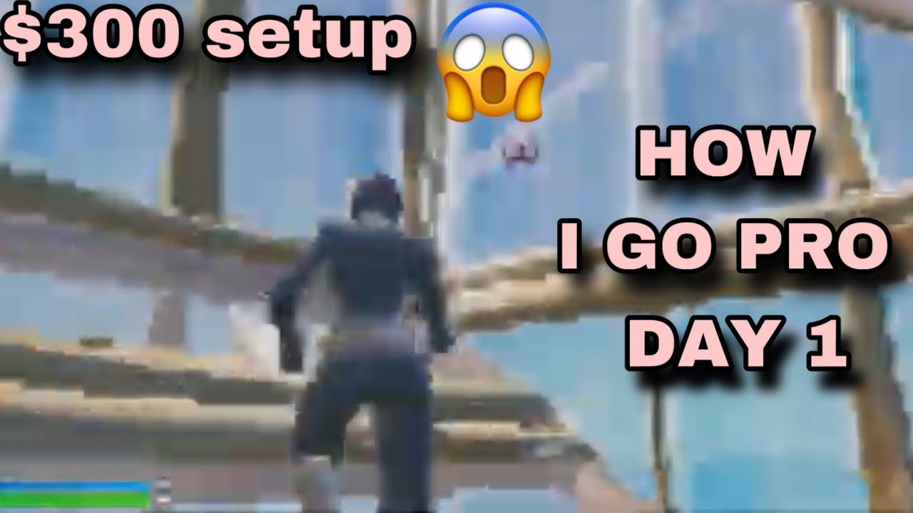 I Tried To Go Pro On My $300 Gaming Setup Step by Step - YouTube