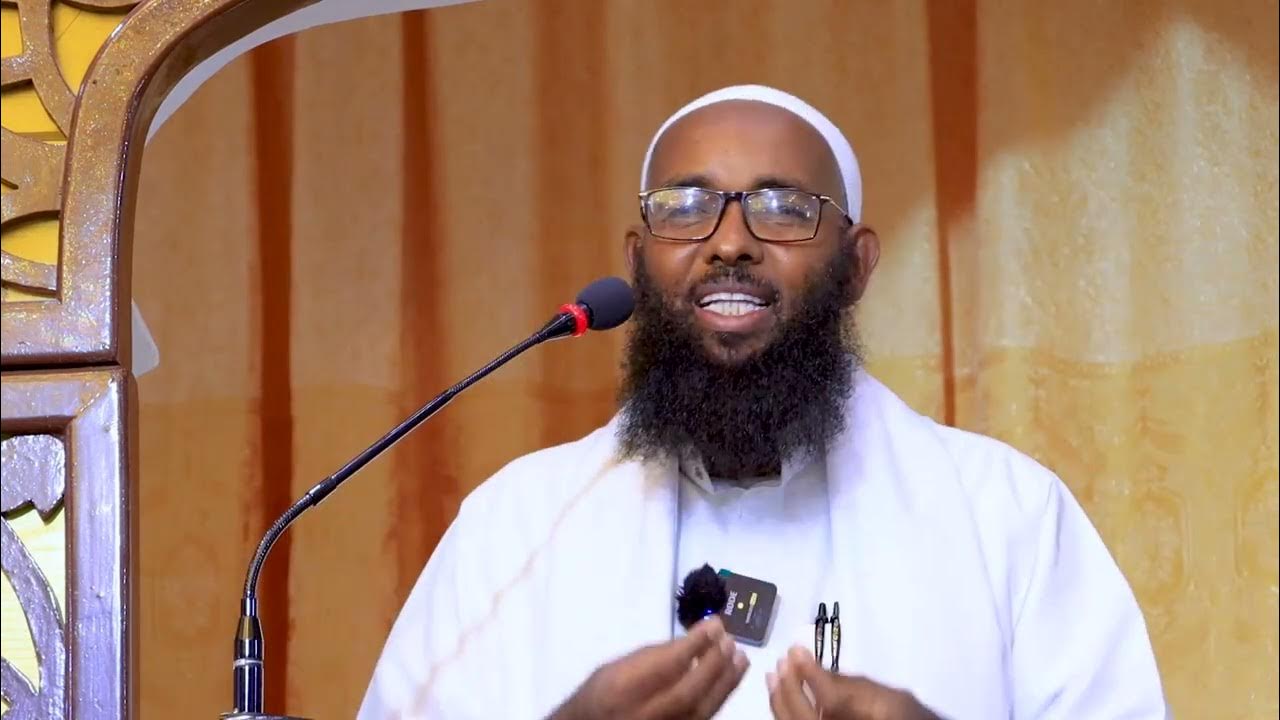Khudbah || Muslimintu waa isku Dareen || Sh mohamed khadar || Mazjid Shafici Borama - YouTube