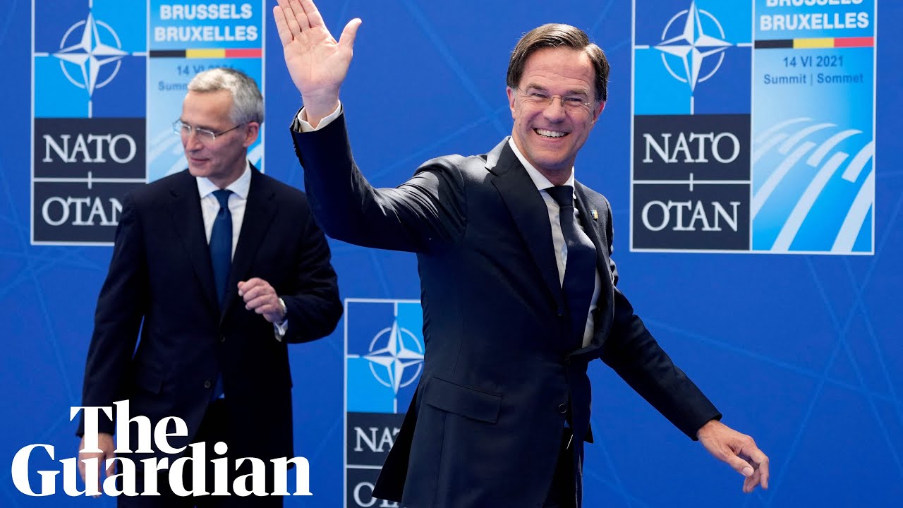 Nato secretary general and Dutch PM take part in Nato's 'Stronger ...