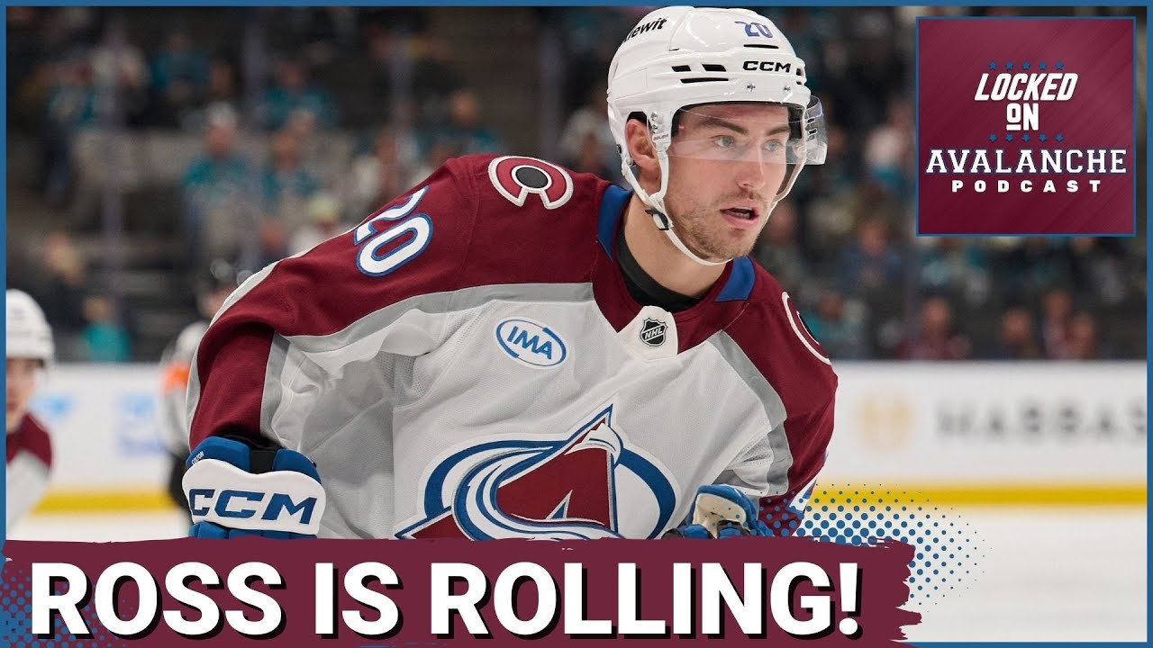 Ross Colton Continues to Roll as Avalanche Win in San Jose. How Will ...