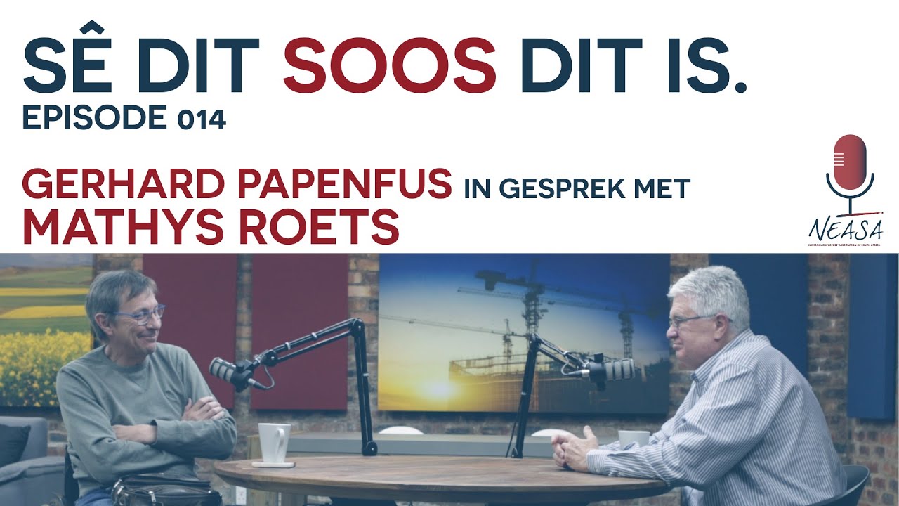 Sê dit soos dit is. Episode 014: Mathys Roets - YouTube Music