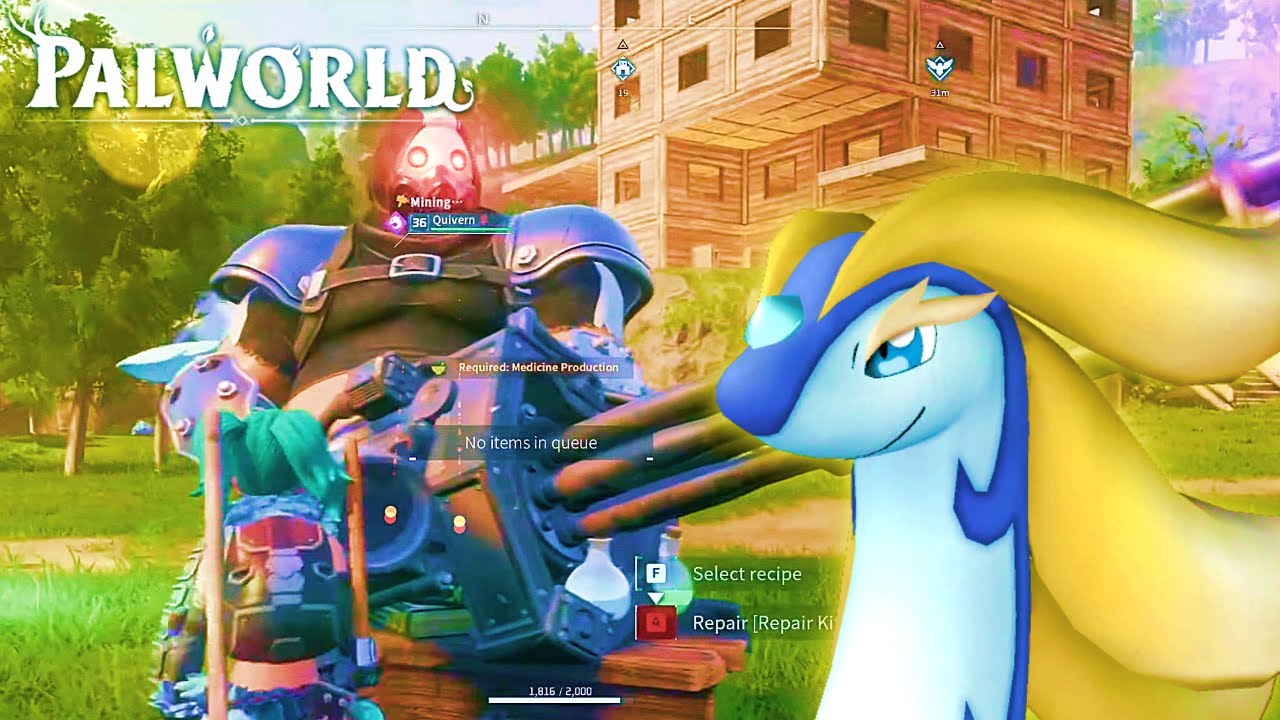 PALWORLD #80 🔴 ALLES EINGERISSEN 😂 - YouTube