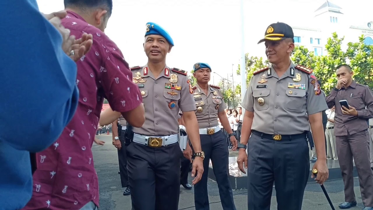 Kunjungan kerja Karo Provost Divpropam Mabes Polri (Brigjen. Pol. Drs ...