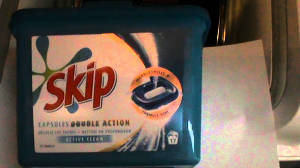 VIdéo envoyée par AMANDINE: SKIP CAPSULE DOUBLE ACTION - YouTube