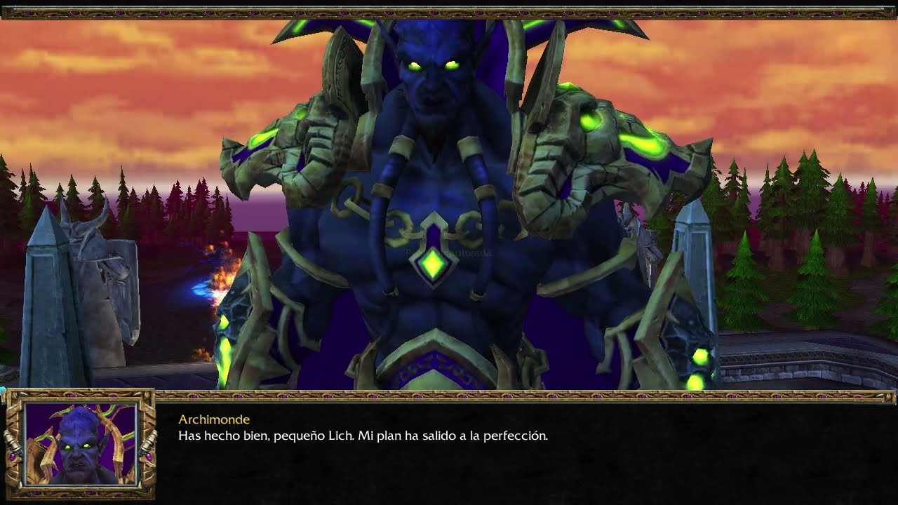 La invocacion de Archimonde Remasterizada BETA Creado por Fran Bel ...