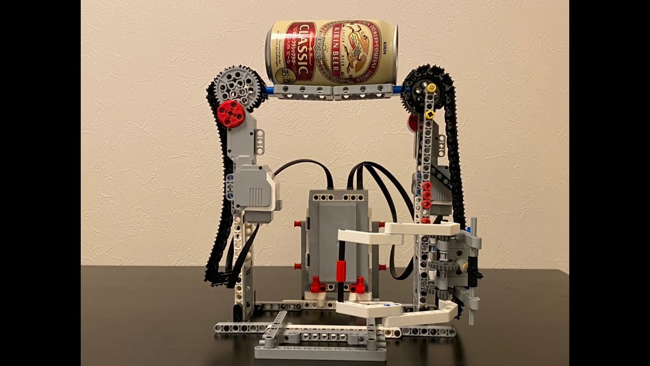 LEGO WEIGHT LEFTING ROBOT [MINDSTORMS EV3 ] - YouTube