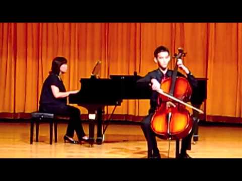 My First Cello Competition (Danse Rustique) - YouTube