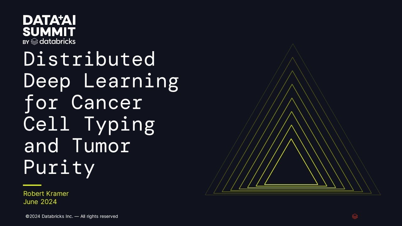 Distributed Deep Learning for Cancer Cell Typing and Tumor Purity - YouTube