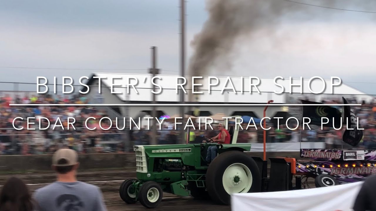ECI tractor pull at the Cedar county fair July 15, 2022 - YouTube