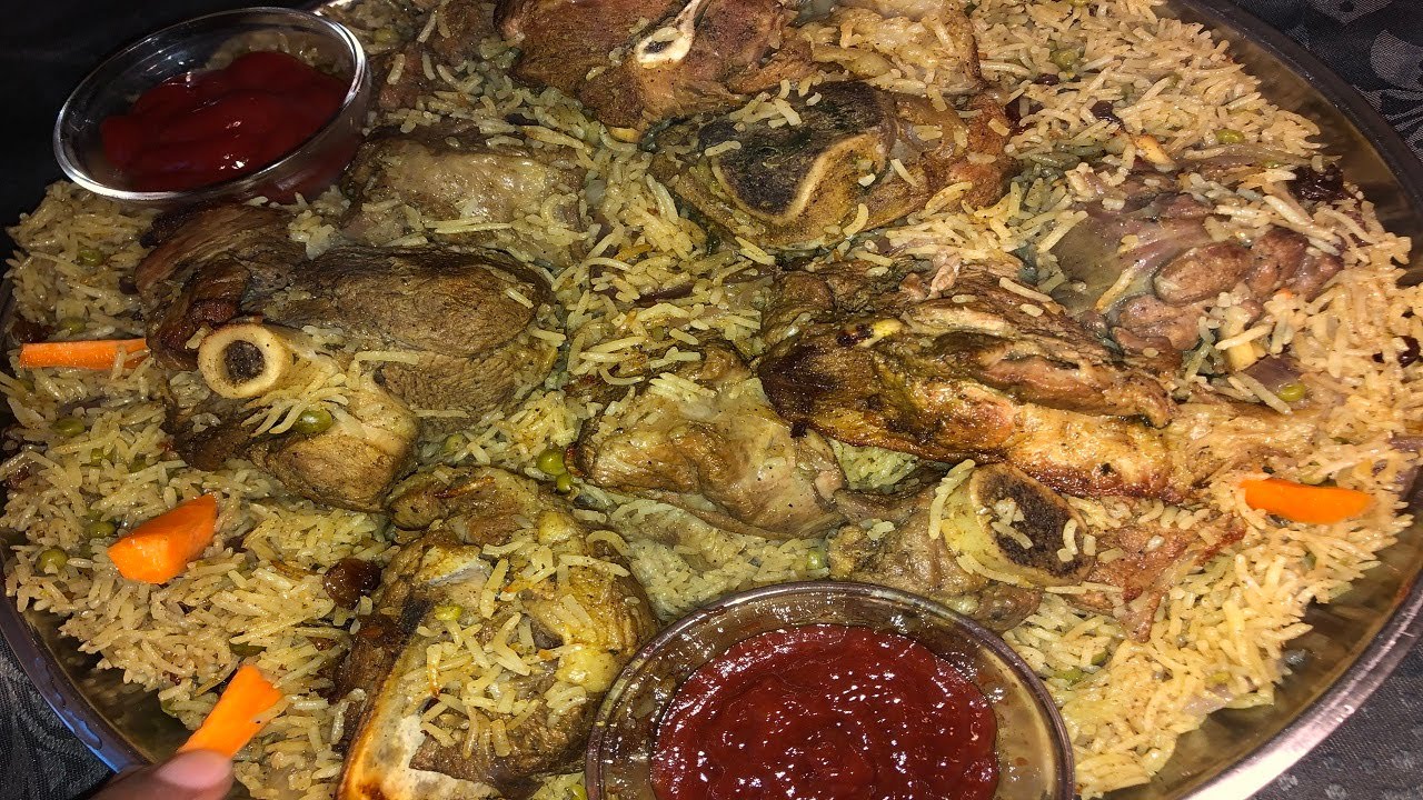 Rice With Meat Recipe Somalia Style l Reis Mit Fleisch Somali Style ...