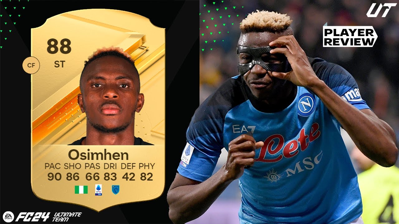 ¿El mejor DC de la serie A? – Victor Osimhen 88 – Review – EA Sports FC ...