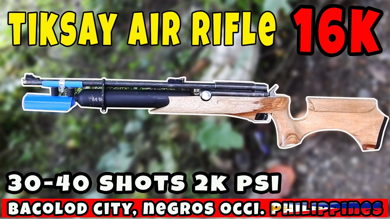 Air Rifle | Tiksay converted to PCP 16k | Laruang d hangin | Bacolod ...
