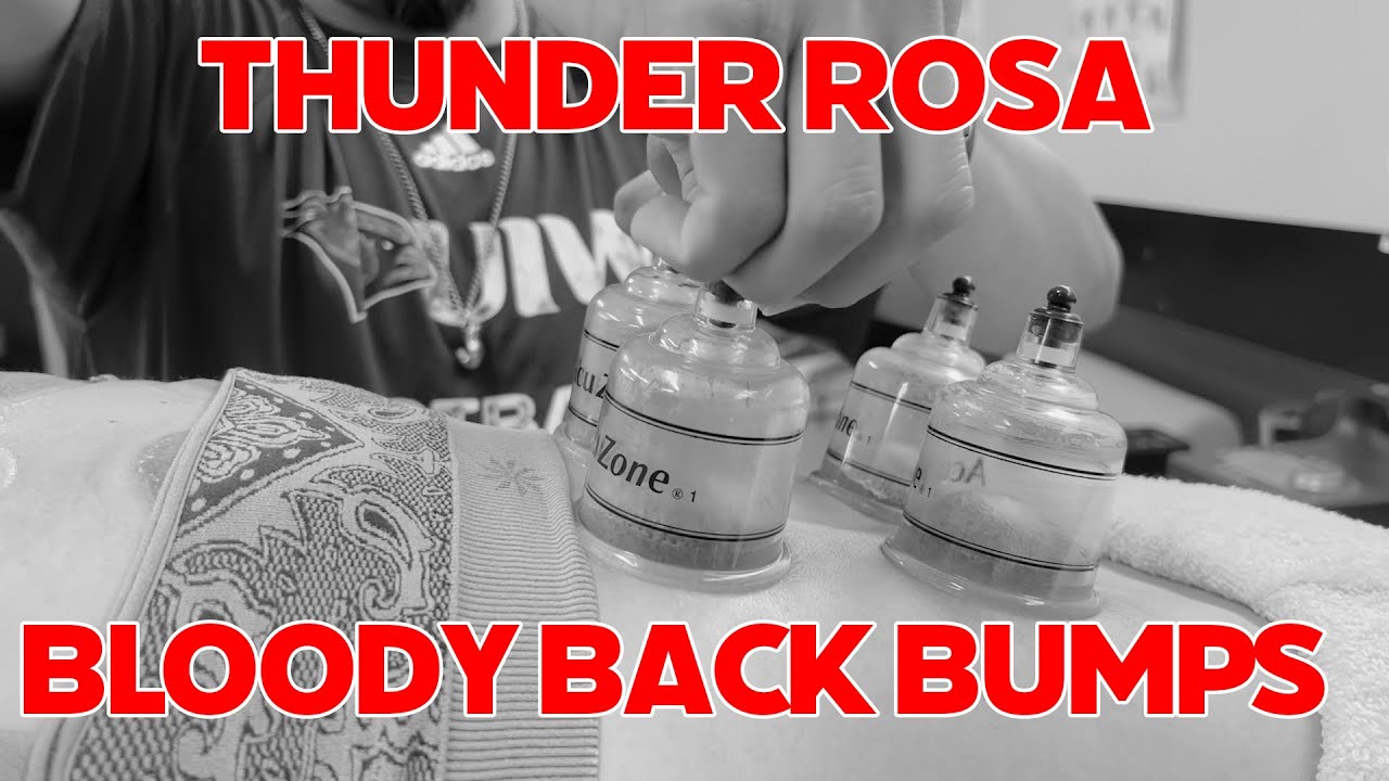 Thunder Rosa Bloody Back Bumps - YouTube