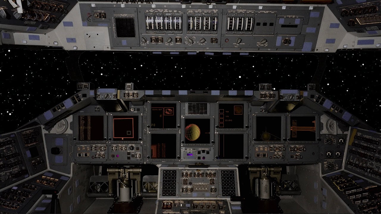 Spaceship Cockpit Background (Star Wars type) for Zoom - YouTube