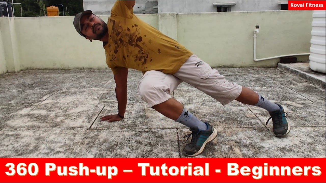 360 Push-up - Tutorial - Beginners | Tamil Fitness Channel | Anand ...