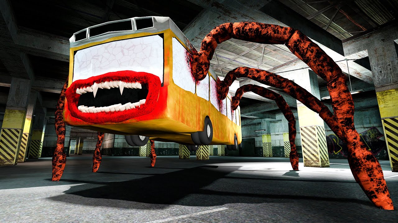 too realistic UNDERGROUND BUS EATER 2 | gmod realism - YouTube