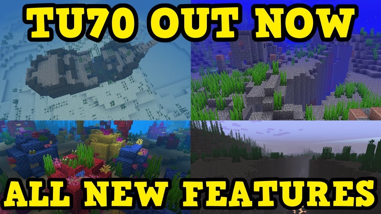 Minecraft Xbox 360 / PS4 TU70 OUT NOW ALL FEATURES - YouTube