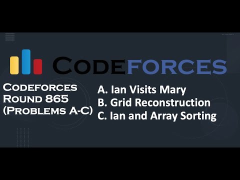 Codeforces 865 (Div. 2) | Problem A-C | Discord discussion - YouTube