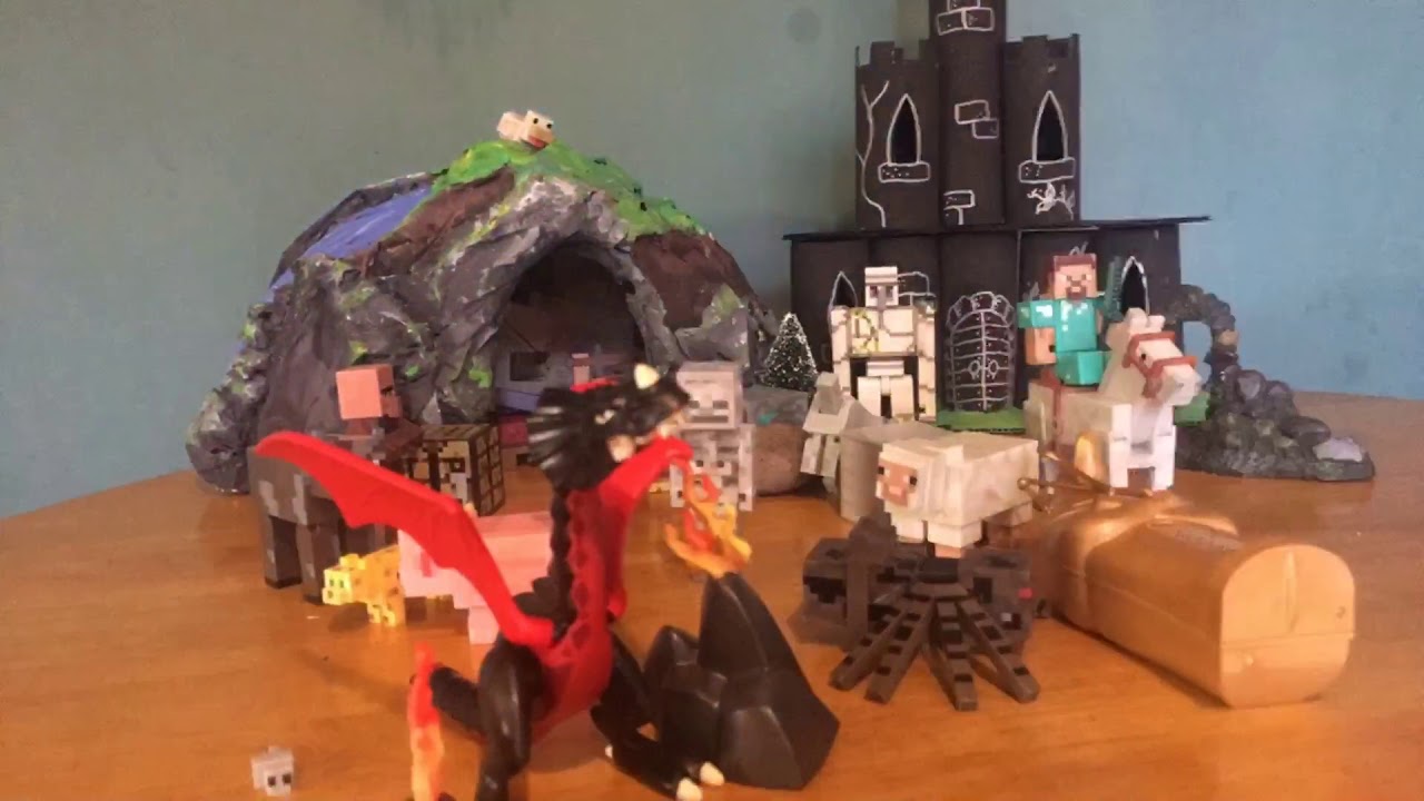 Minecraft Adventures stop motion part 1 - YouTube