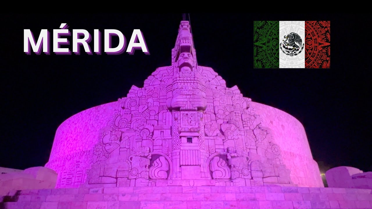 MÉRIDA at NIGHT! Complete Walking Tour #merida #mexico #travel - YouTube