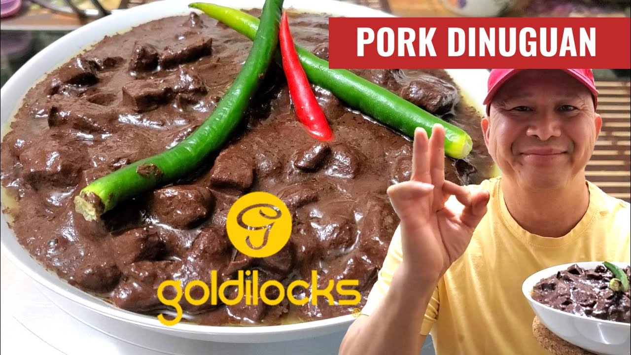 KAKAIBANG LUTO SA PORK DINUGUAN ALA GOLDILOCKS!!! - YouTube