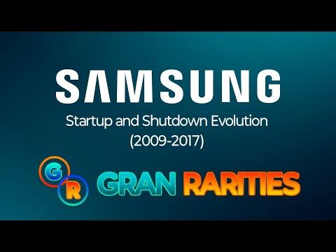 All Samsung Startup and Shutdown Animations (2009 - 2017) - YouTube