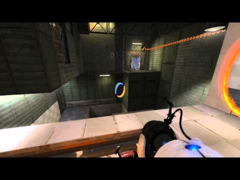 Portal 2 Part 39 repulsion gel - YouTube