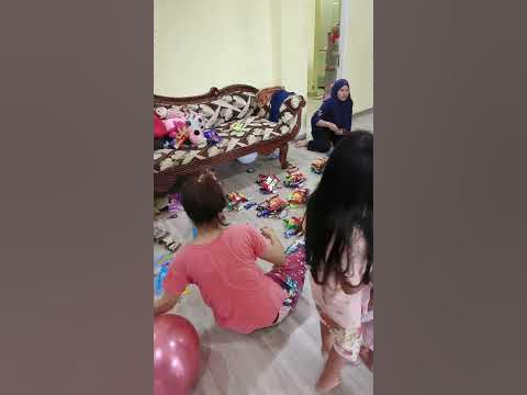 Persiapan ulang tahun adek Syasya ke 2 tahun - YouTube