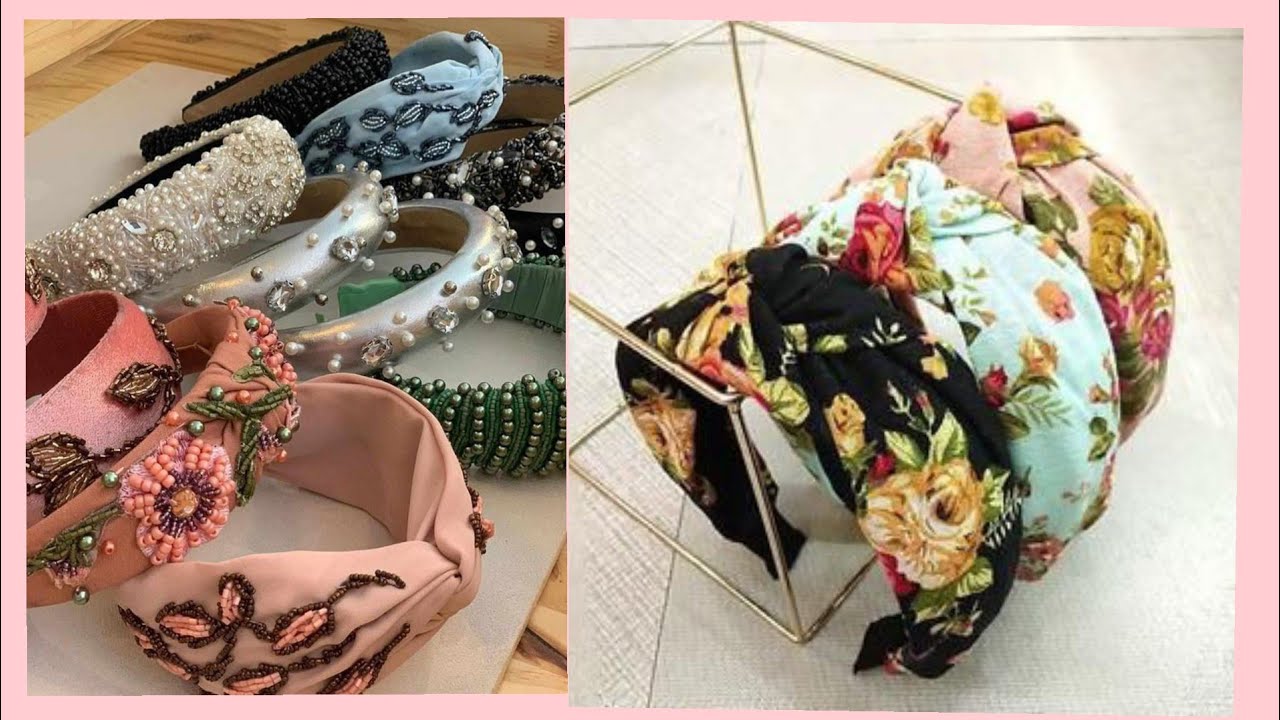 Handmade hairband ideas for girls | hairband designs 2020 - YouTube
