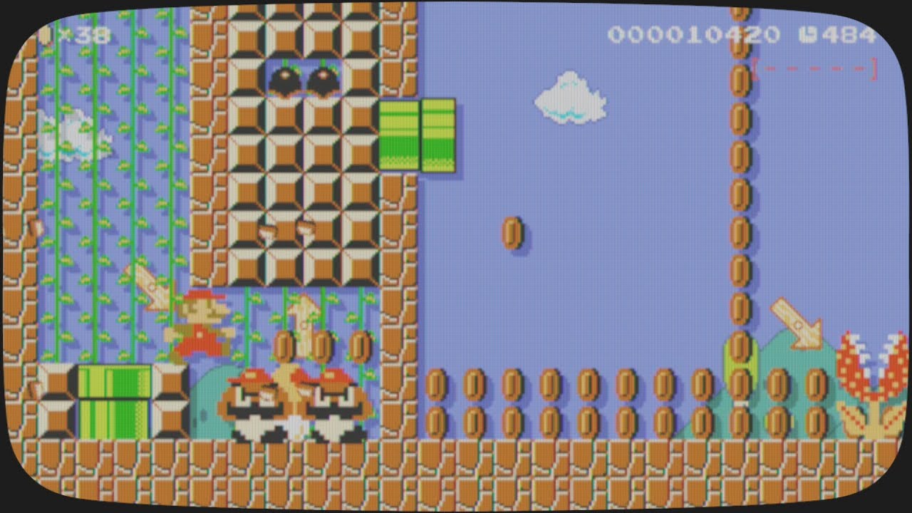 Super Mario Maker - Super Mario Transformations + Coin Paradise - YouTube