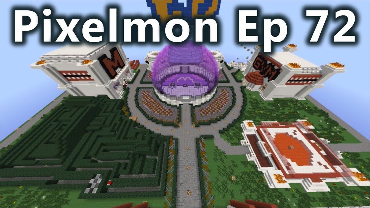 Minecraft - Pixelmon Ep. 72 - The Spawn Area has Been Updated! - YouTube