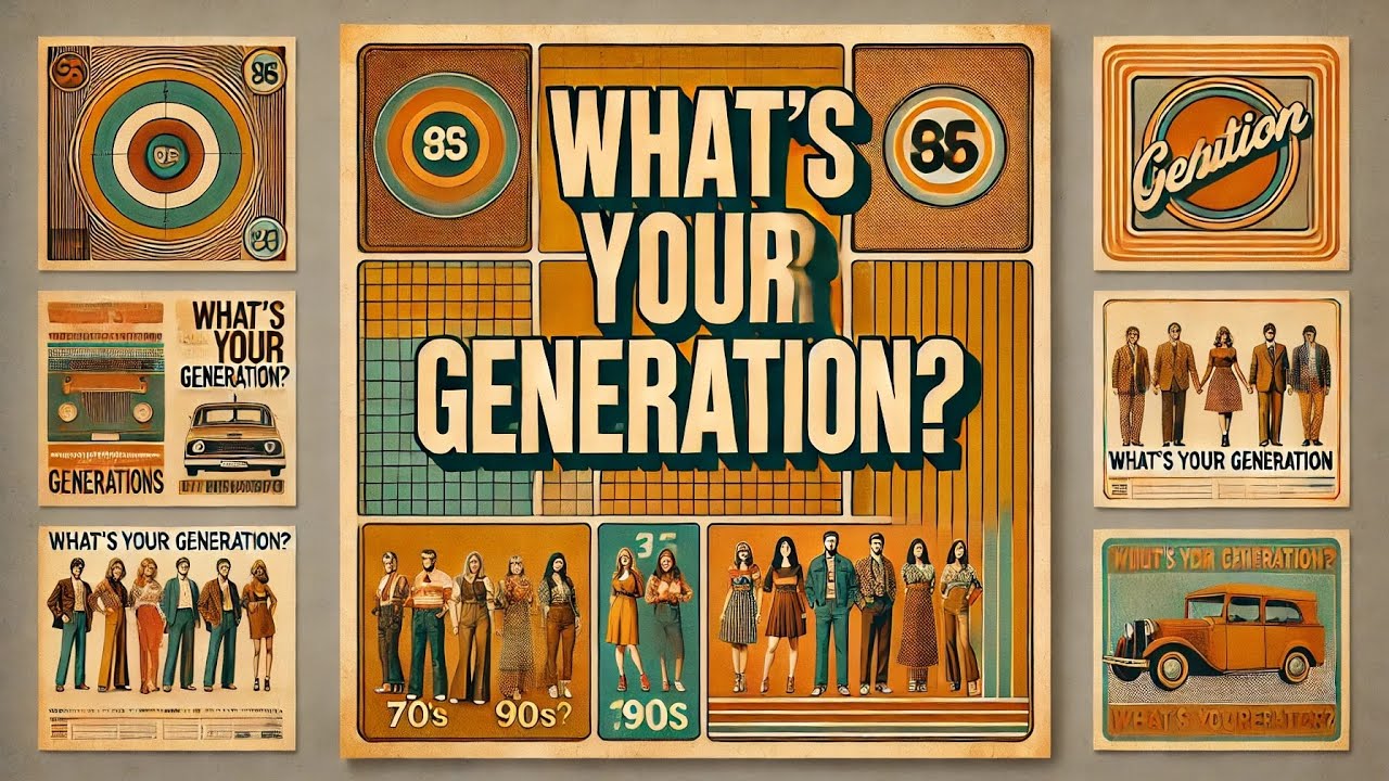 What is your Generation? - YouTube