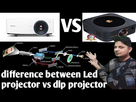 Difference between led projector vs dlp projector... - YouTube