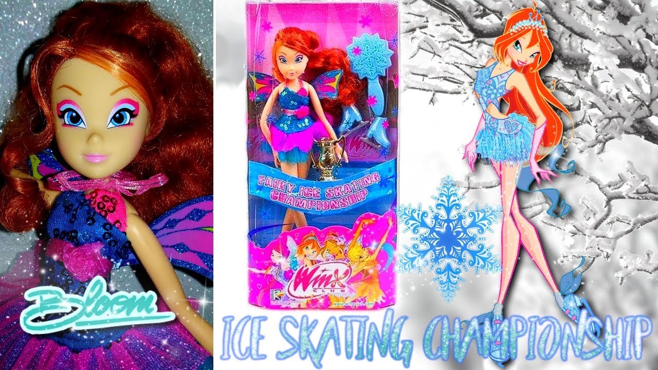 Winx Club Review - Bloom Ice Skating (On Ice) |FR| - YouTube