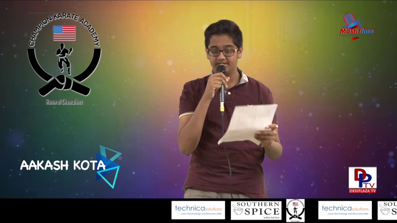 "Plants have feeling too" Akash Kota - Save nature, planet nature - YouTube