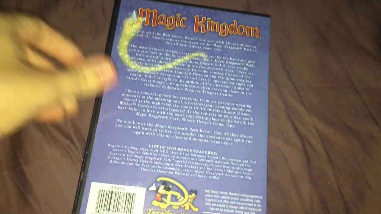 Magic Kingdom DVD Review - YouTube