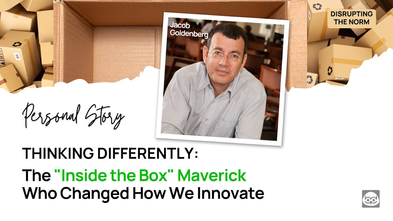 Thinking Differently: Jacob Goldenberg's Journey in Innovation ...