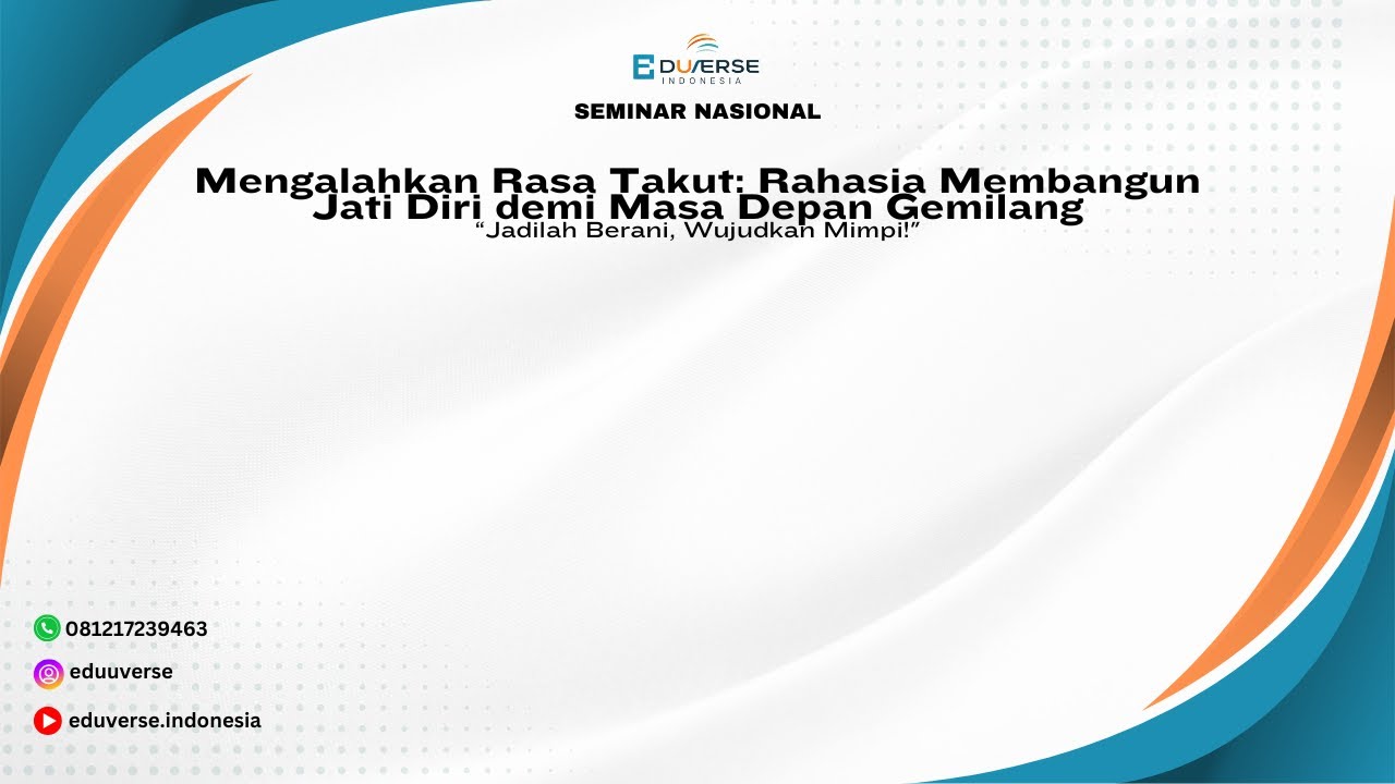 SENA 13: Mengalahkan Rasa Takut - YouTube