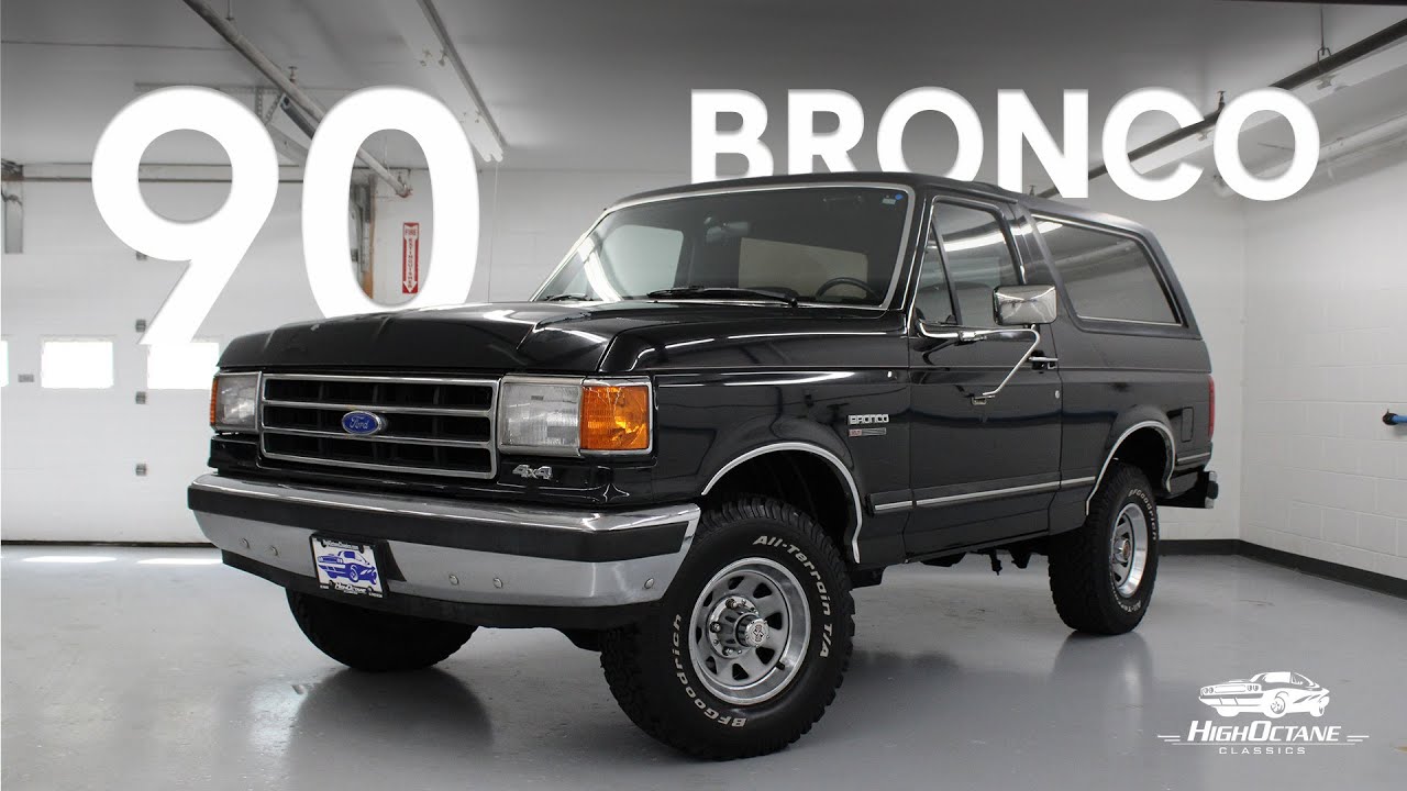 1990 Ford Bronco Walkaround with Steve Magnante - YouTube