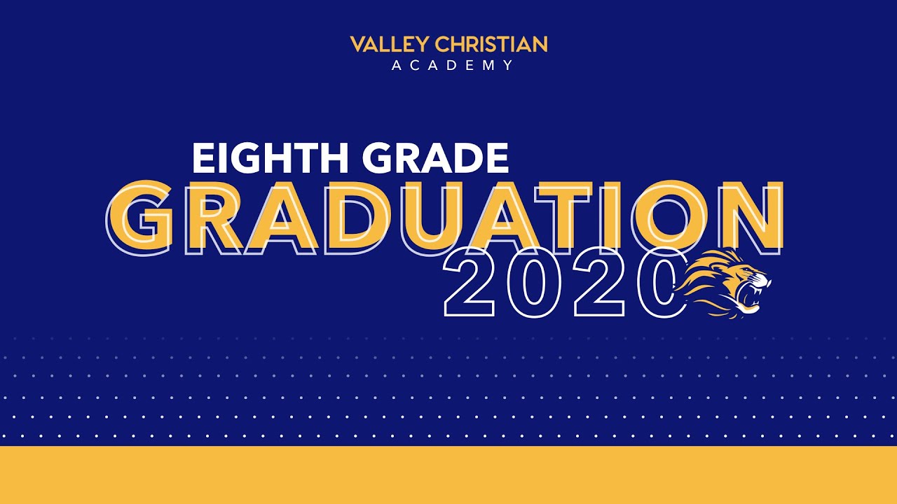 2020 Virtual 8th Grade Graduation Ceremony - YouTube