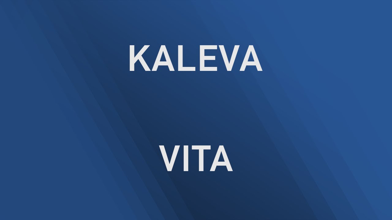 Kaleva Vita - YouTube