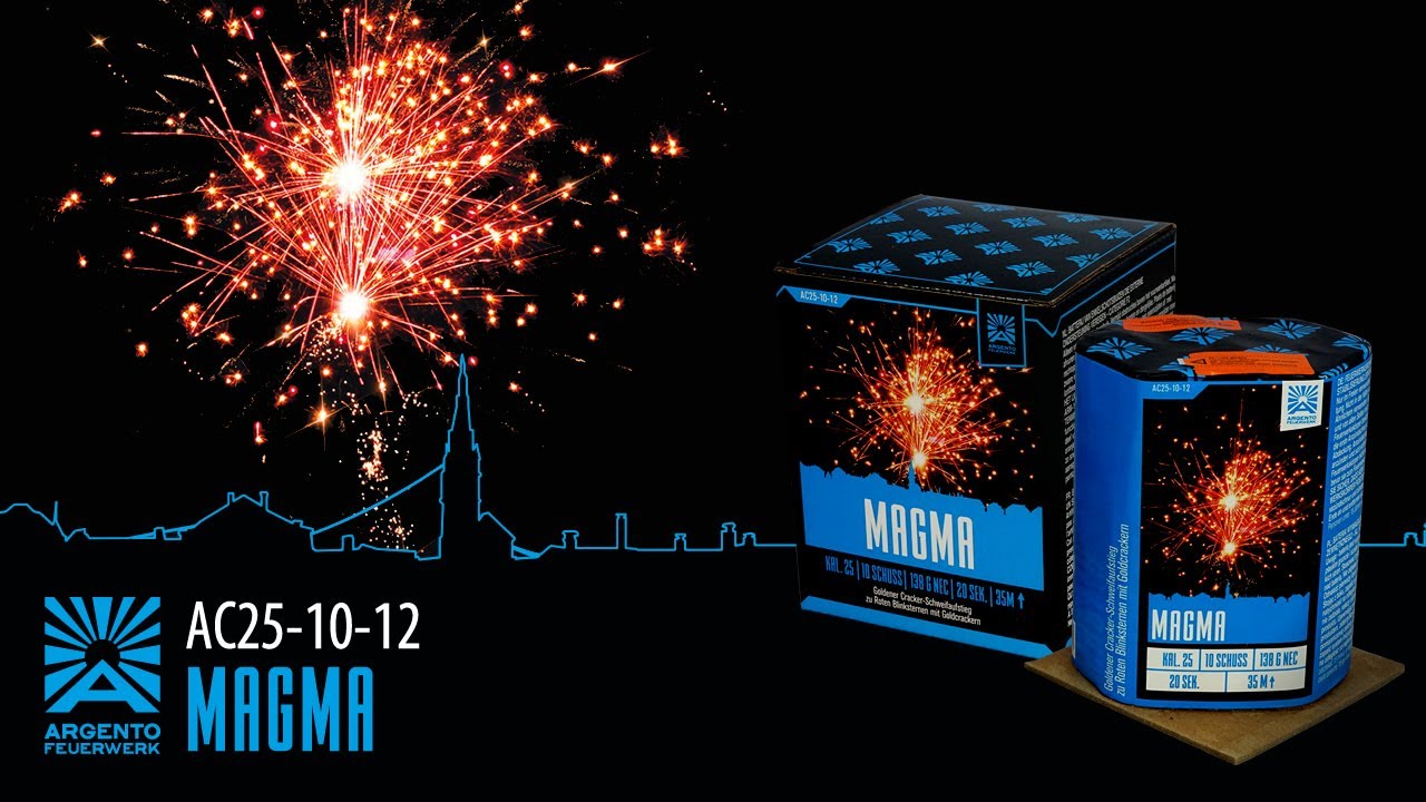 10Sh 25mm Rotblinker + Goldcracker - "Magma" [Batch 2019] - YouTube